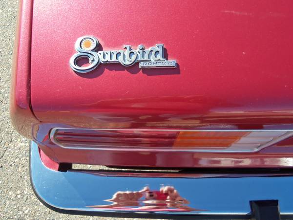 Rhymes With? – 1976 Pontiac Sunbird | Rusty But Trusty